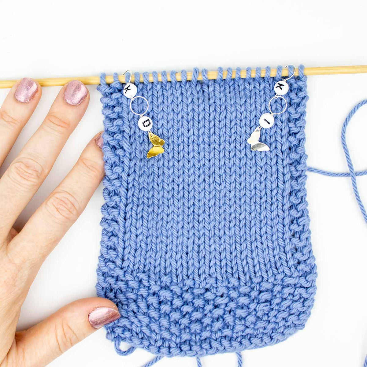 Little Butterflies Increase / Decrease Marker Set - Twice Sheared Sheep