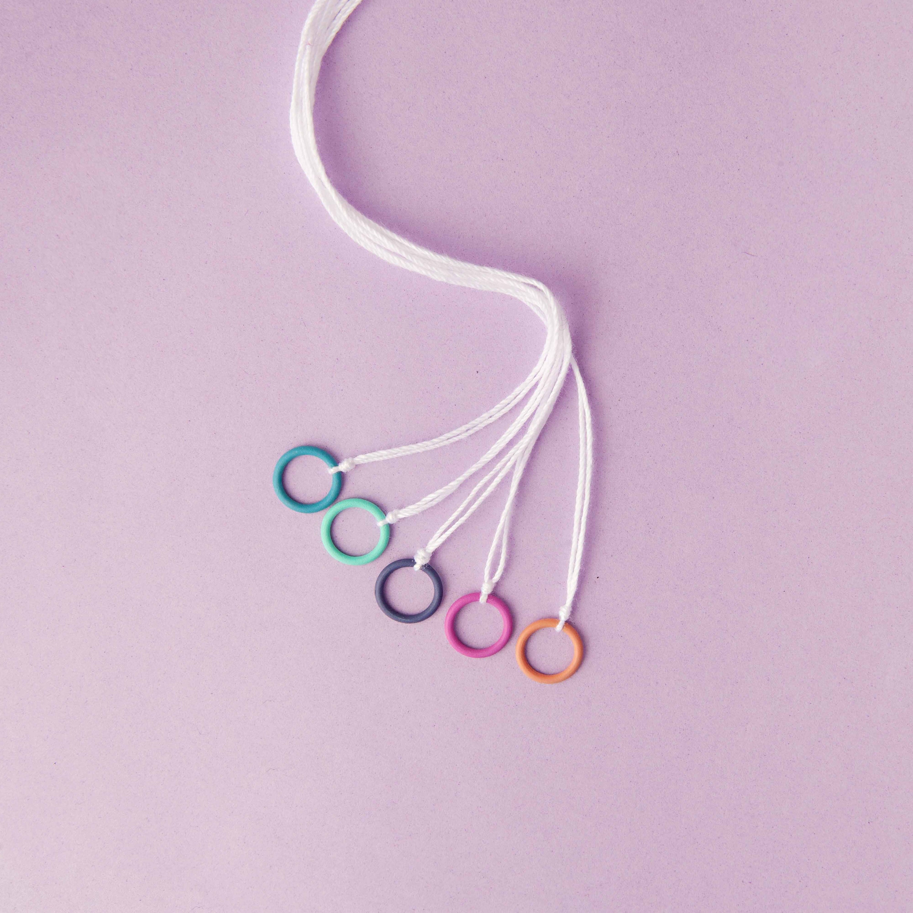 Cori's Drop Stop Stitch Markers - Twice Sheared Sheep