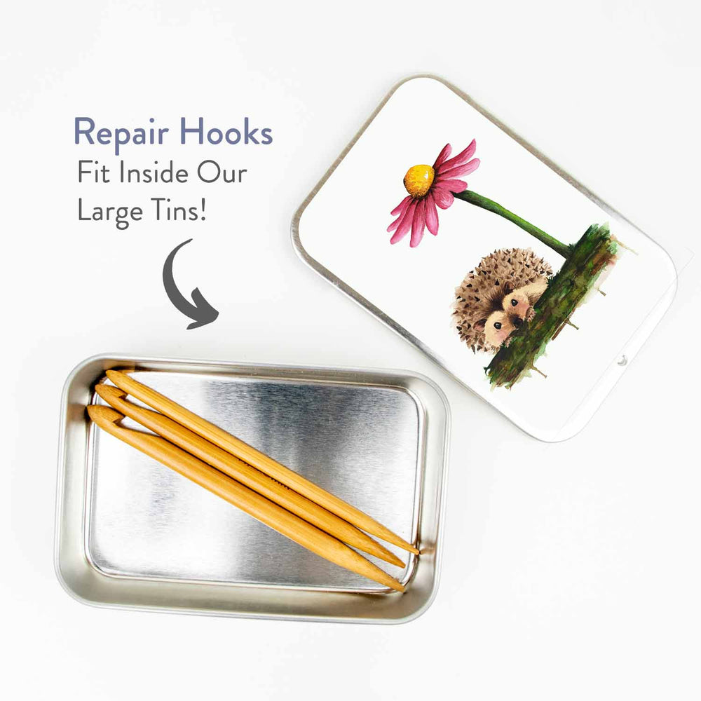 Duo Wooden Repair Hooks - Set of 3 - Twice Sheared Sheep