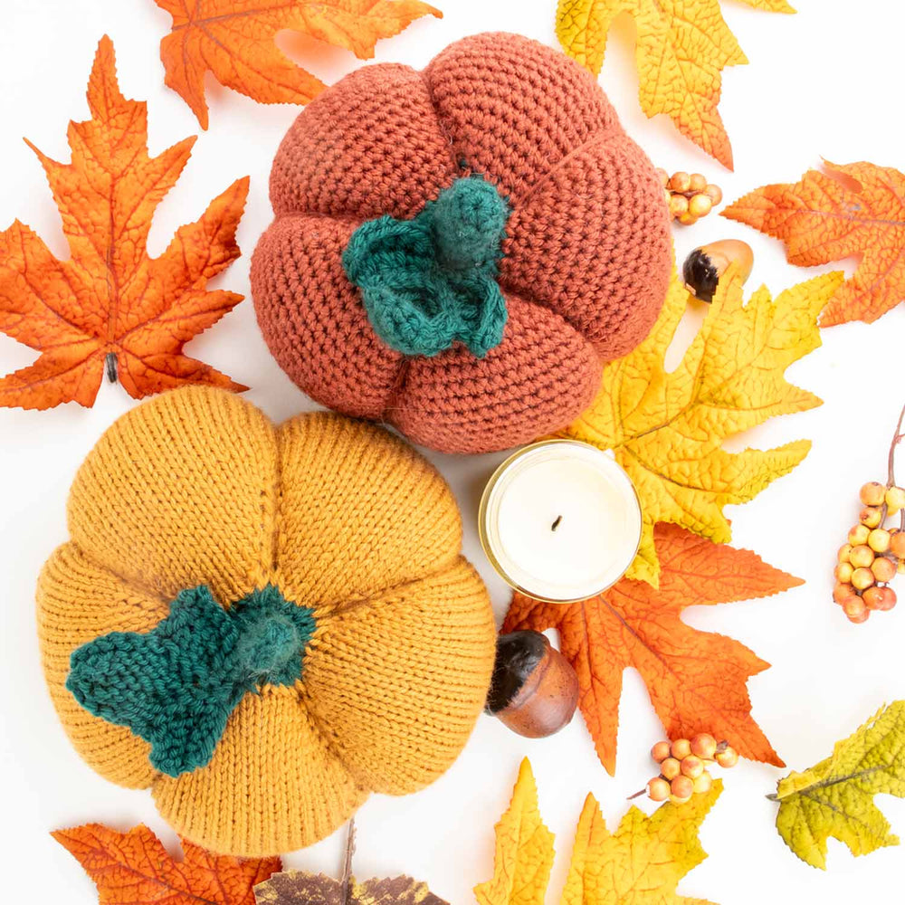FREE Crochet Pumpkin Pattern - Twice Sheared Sheep