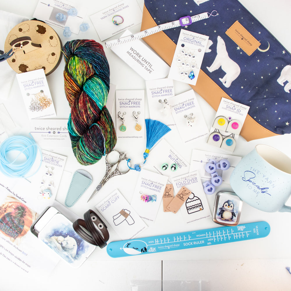 Snap ID Cord Organizer Tags - Twice Sheared Sheep