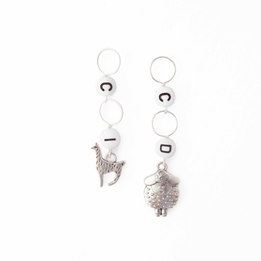 Sheep & Llama CROCHET Increase / Decrease Counter Set - Twice Sheared Sheep