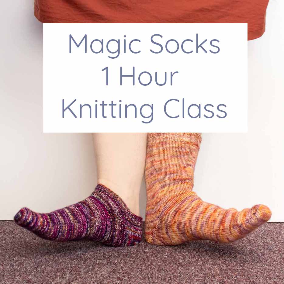 Magic Socks Knitting Class - Twice Sheared Sheep
