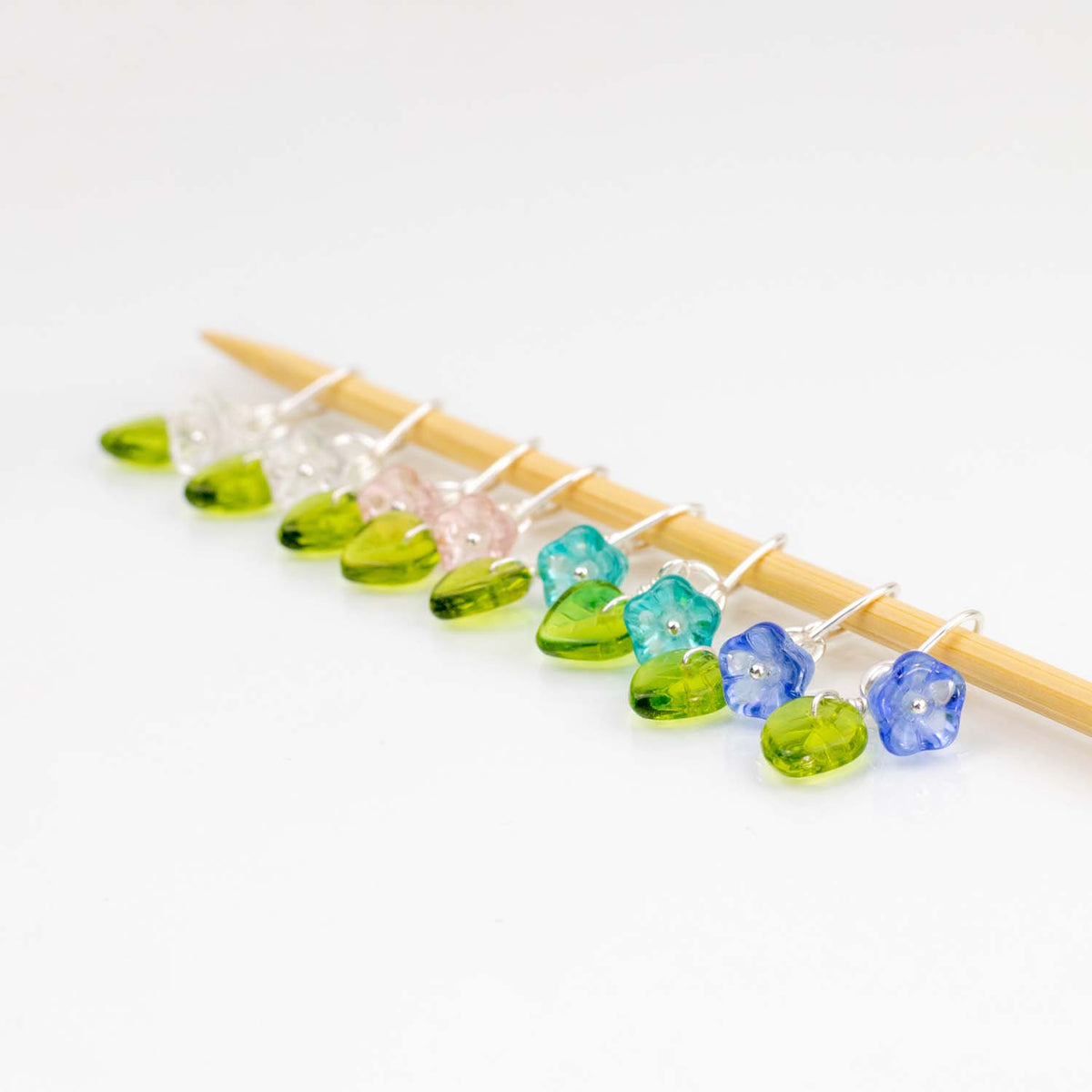 Little Flowers Stitch Marker Set - Twice Sheared Sheep