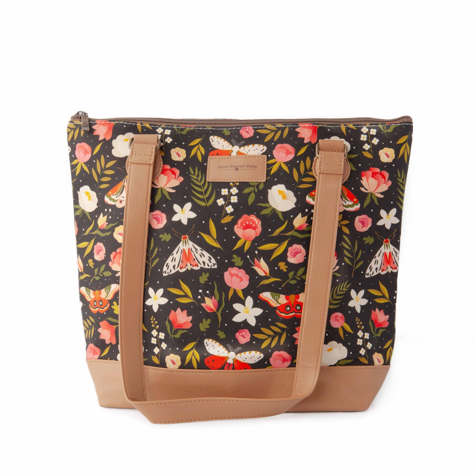 Night Forest Mega Trinity Bag – Large Zippered Knitting Project Bag ...