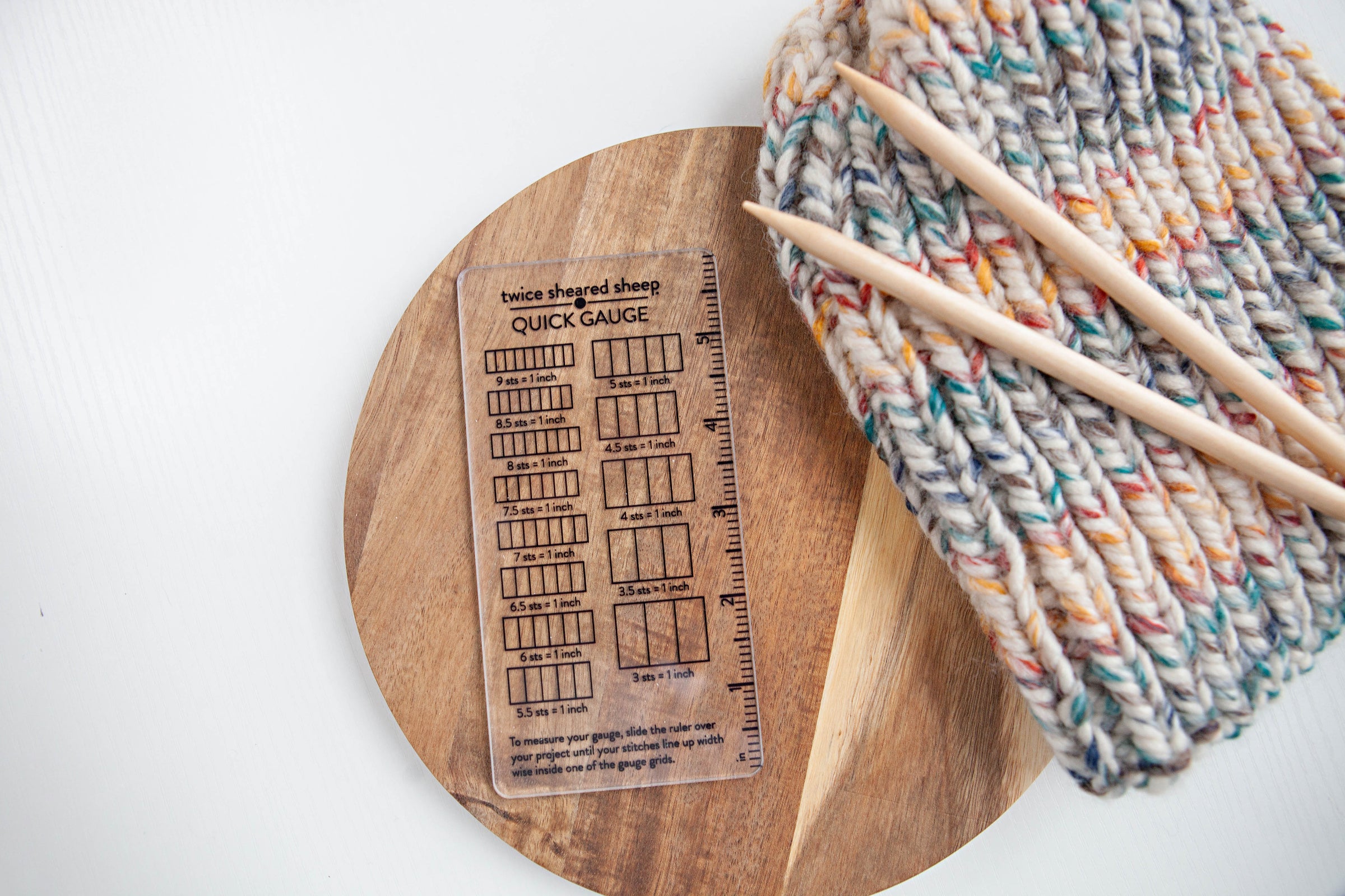 Quick Gauge Ruler - Twice Sheared Sheep