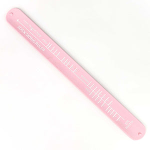 Sock Sizing Ruler - Sock Knitting Bracelet Ruler - Twice Sheared Sheep
