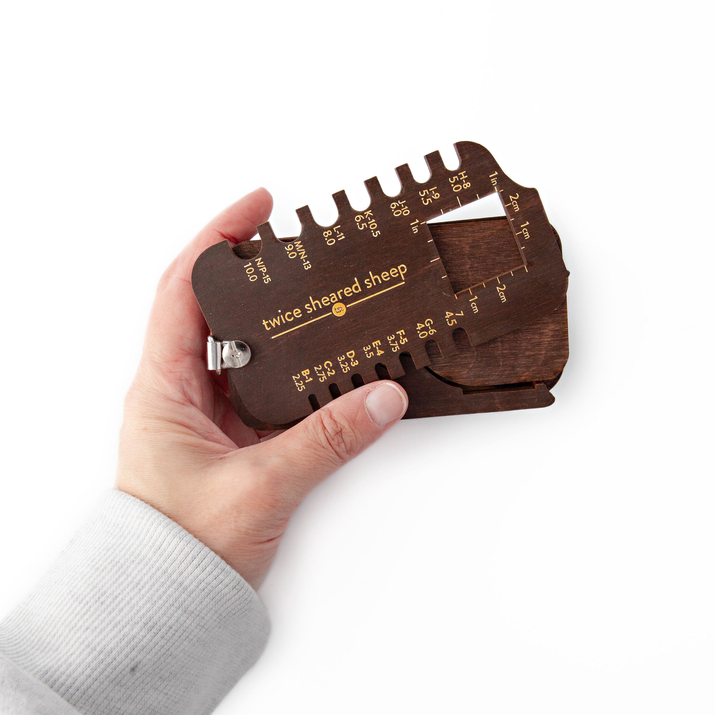 Stitch Scout Multi-Tool for Knitters & Crocheters - Twice Sheared Sheep