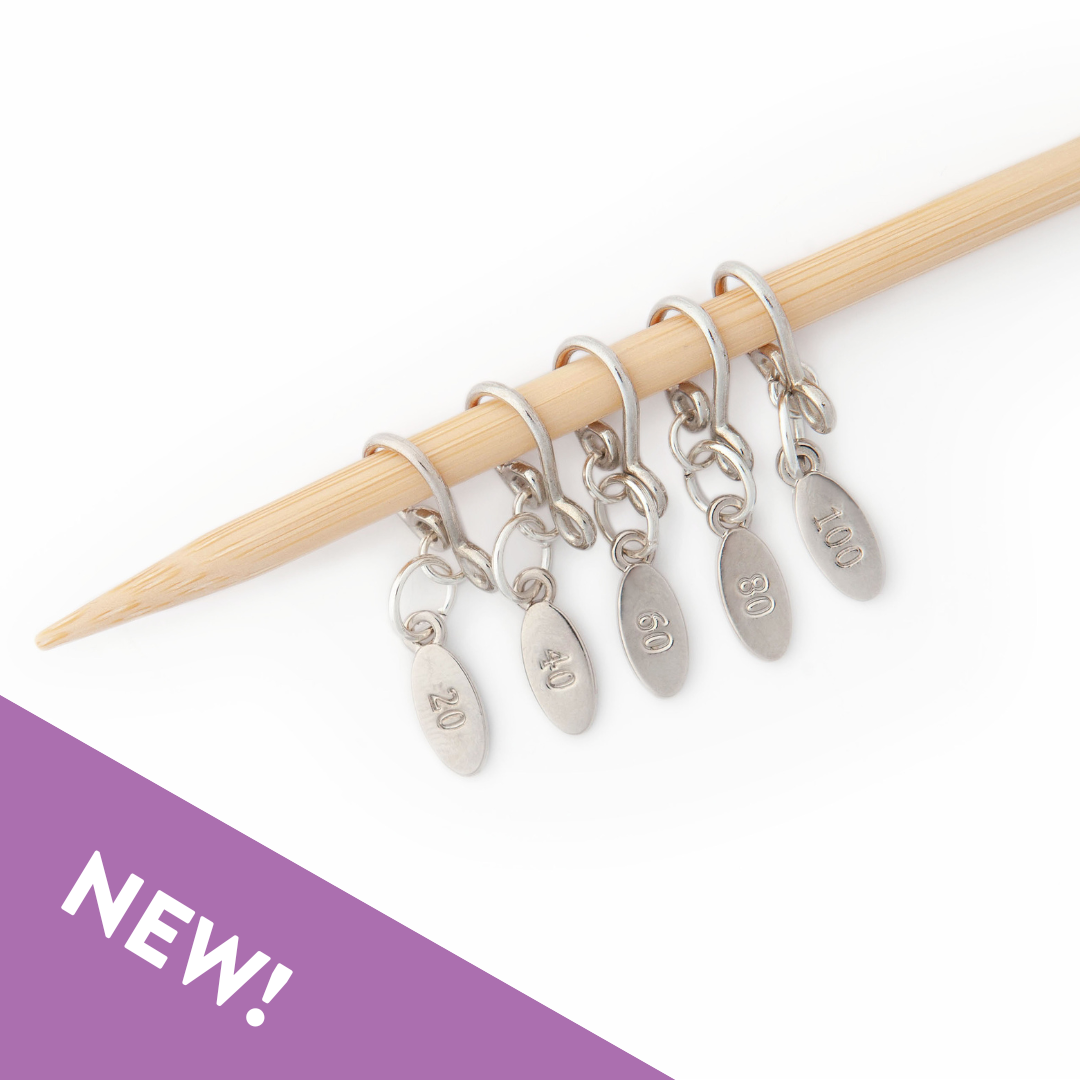 Cast On Counting Stitch Markers - Count By 20's - Twice Sheared Sheep