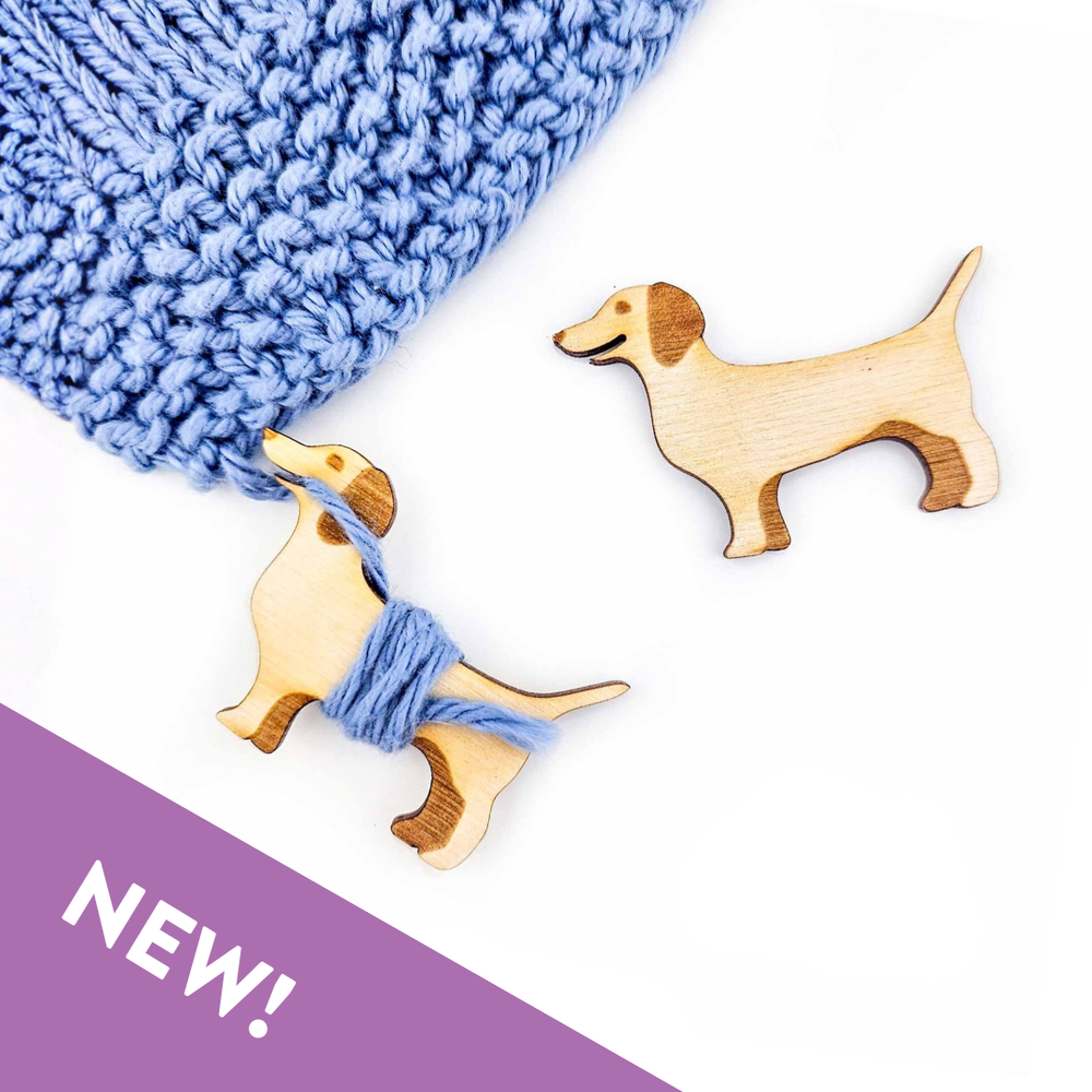 Little Dog Yarn Bobbins - End Minders - Twice Sheared Sheep