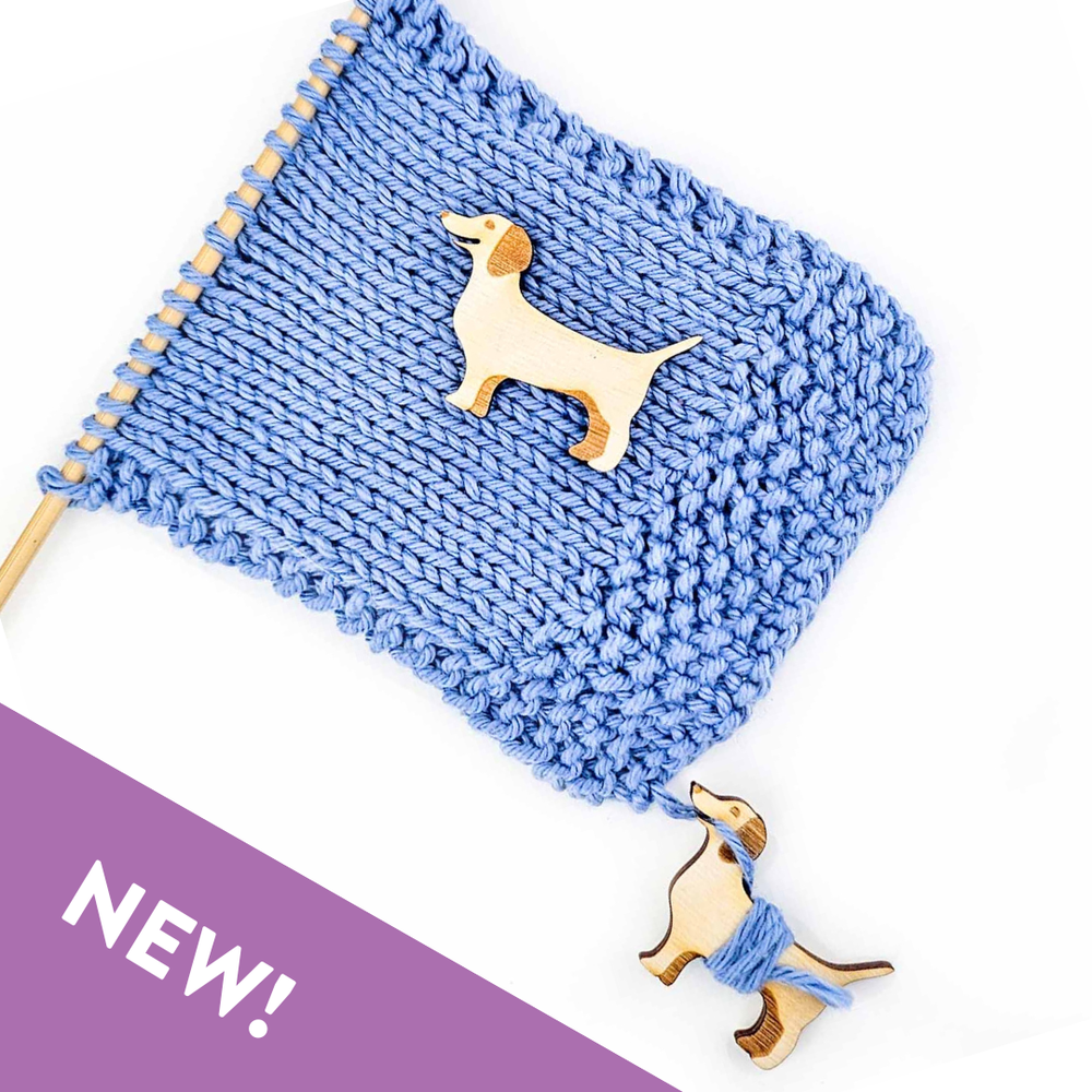 Little Dog Yarn Bobbins - End Minders - Twice Sheared Sheep