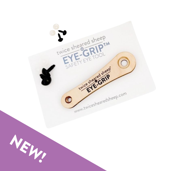 Eye Grip - Amigurumi Safety Eye Tool - Twice Sheared Sheep