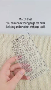 Quick Gauge Ruler - Twice Sheared Sheep