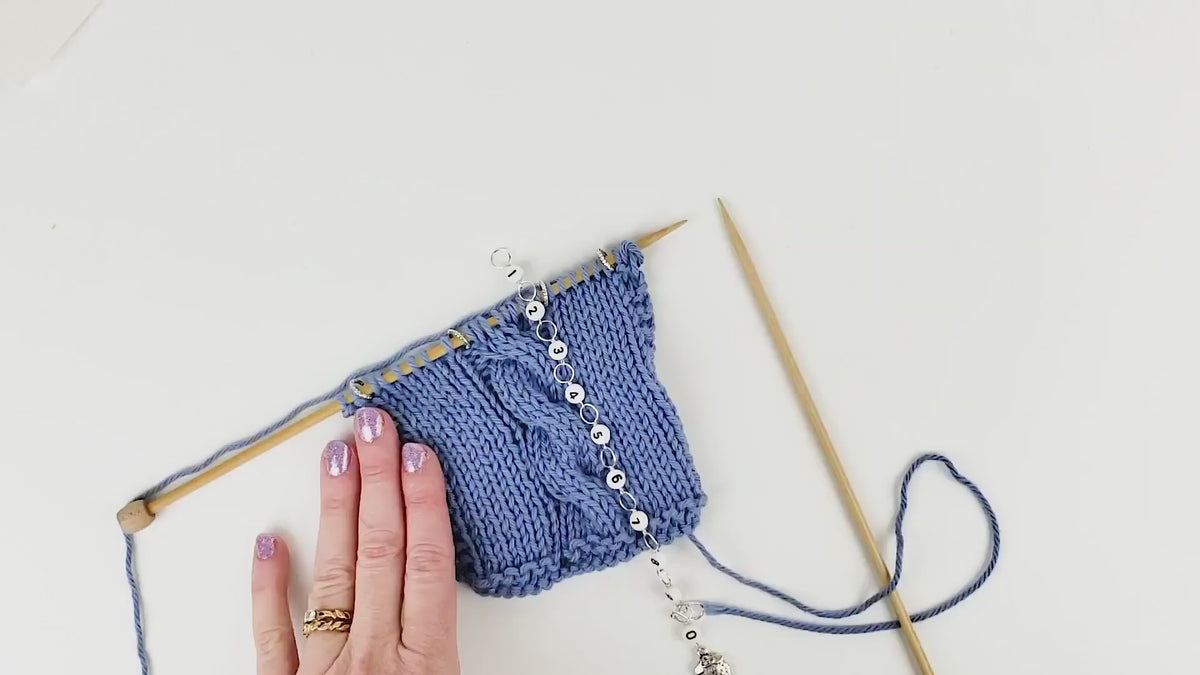 Sheep Chain Row Counter - Twice Sheared Sheep